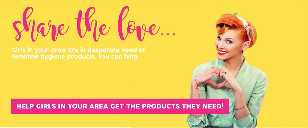5 Ways to Help Women in Your Community - Be Prepared. Period